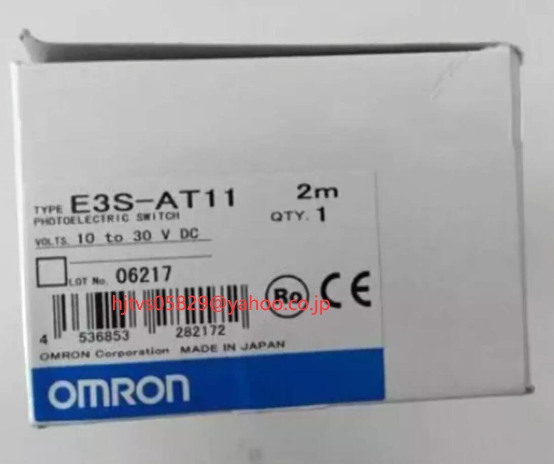 Yahoo!オークション - 新品 未使用 OMRON オムロン E3S-AT11 2M 光電セ...