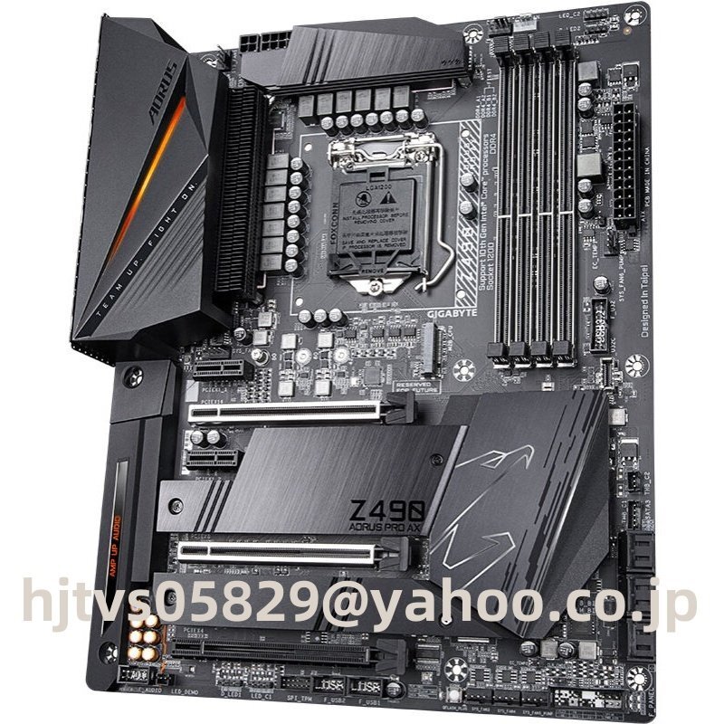 Yahoo!オークション - Gigabyte Z490 AORUS PRO AX マザーボード Intel...