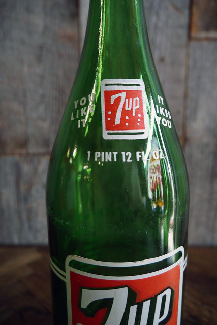 Yahoo!オークション - ビンテージ7UP大型ボトル瓶[gopd-1238]検アメリ...
