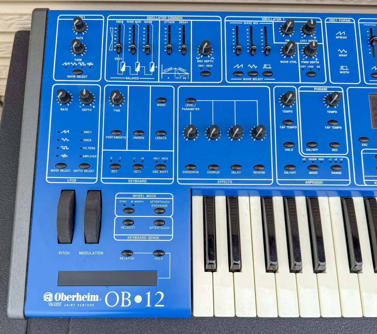 Yahoo!オークション - M696 Oberheim Matrix-12 オーバーハイム シンセ...
