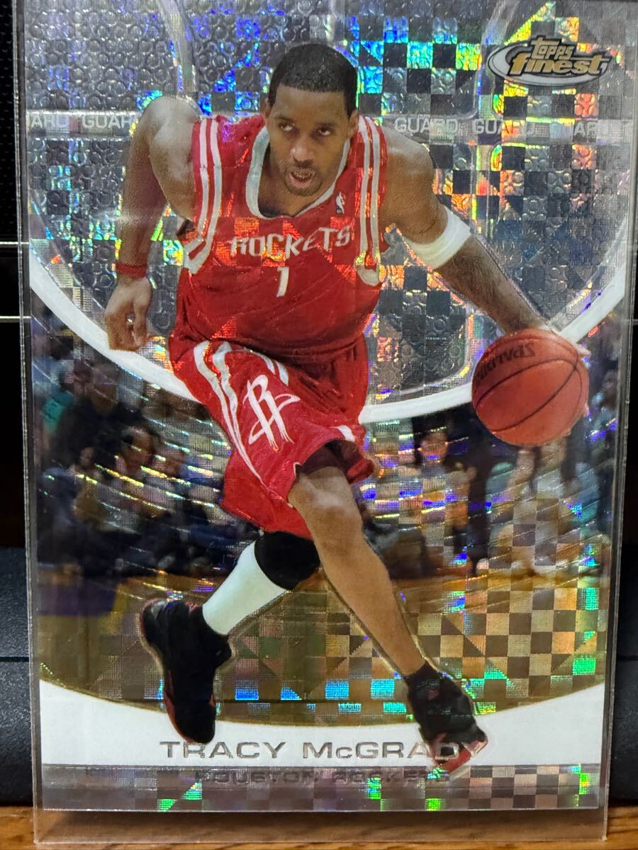 Yahoo!オークション - 2005-06 TOPPS FINEST TRACY McGRADY パラレルカ...
