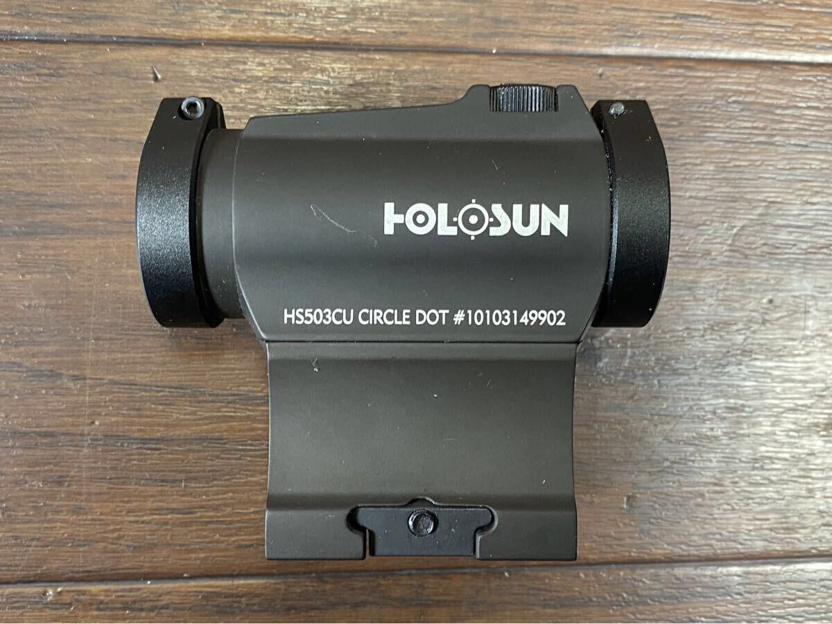 Yahoo!オークション - 実物 HOLOSUN ホロサン HS503CU ドットサイト ...
