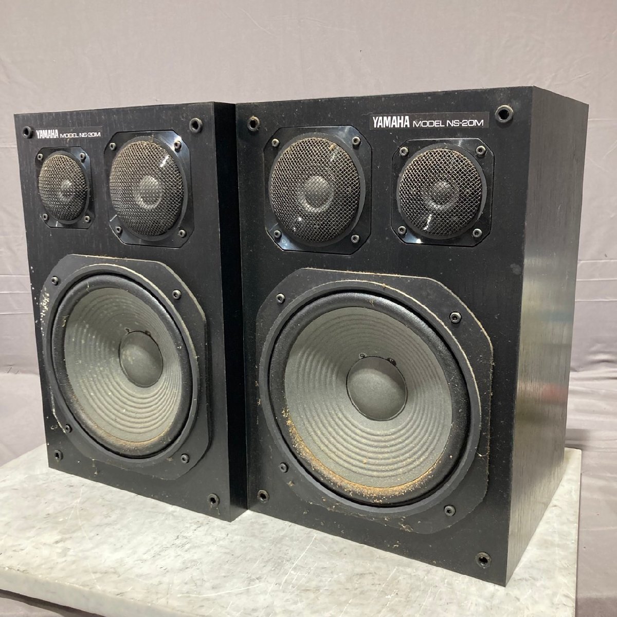 Yahoo!オークション - 【C】YAMAHA NS-20M スピーカーペア ヤマハ 1907...