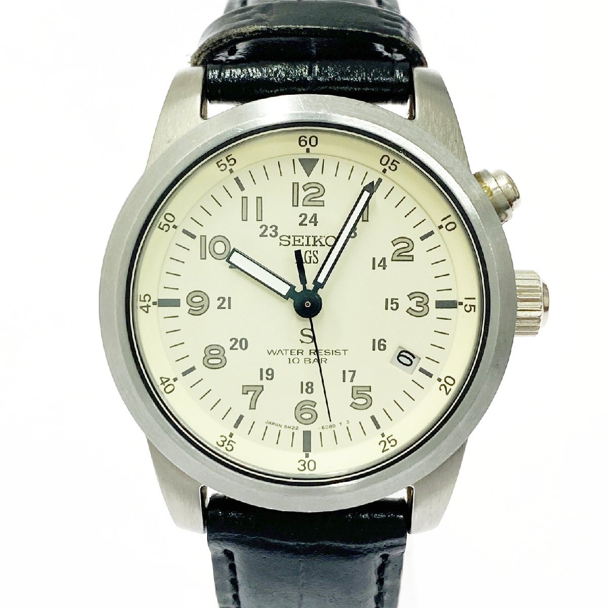 Yahoo!オークション - SEIKO セイコー 5M22-6C20 SUS サス AGS SS オー...