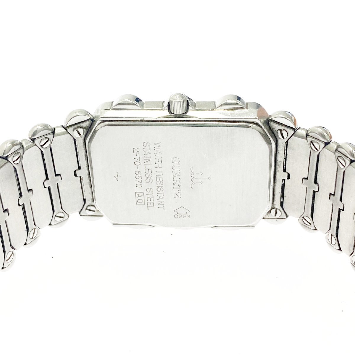 Yahoo!オークション - SEIKO セイコー 2F70-5570 クレドール SS シルバ...