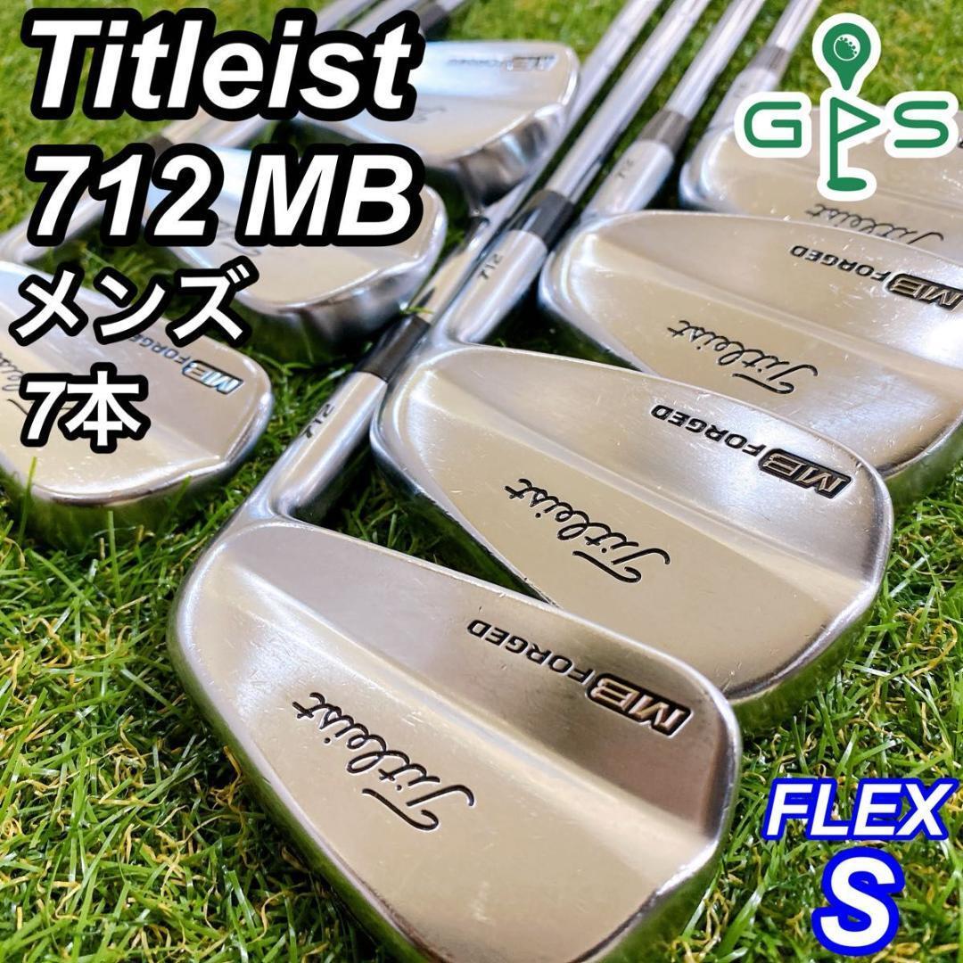 Yahoo!オークション - Titleist 712MB タイトリスト メンズアイアン 7...