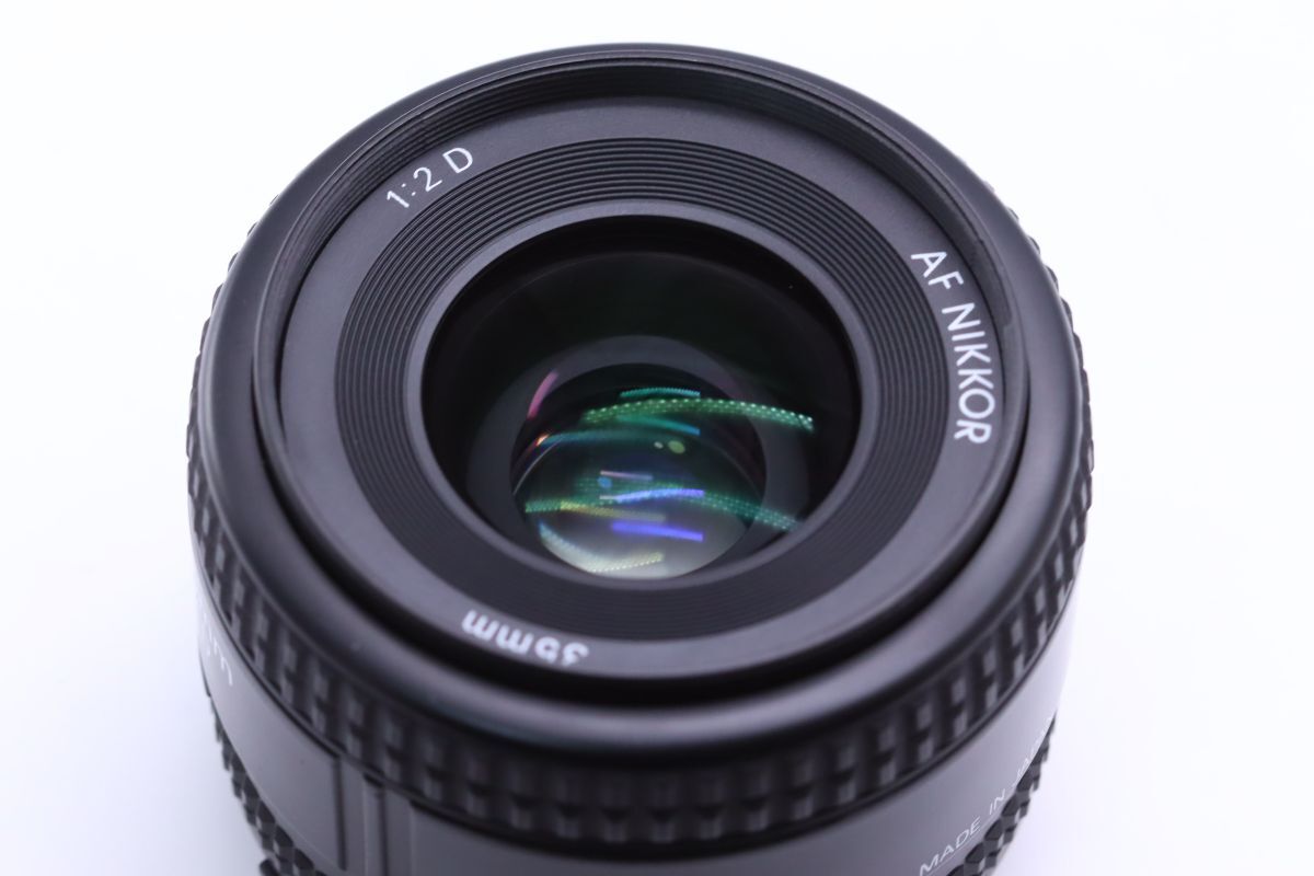 Yahoo!オークション - Nikon AF NIKKOR 35mm F2D ニコン フルサイズ対...