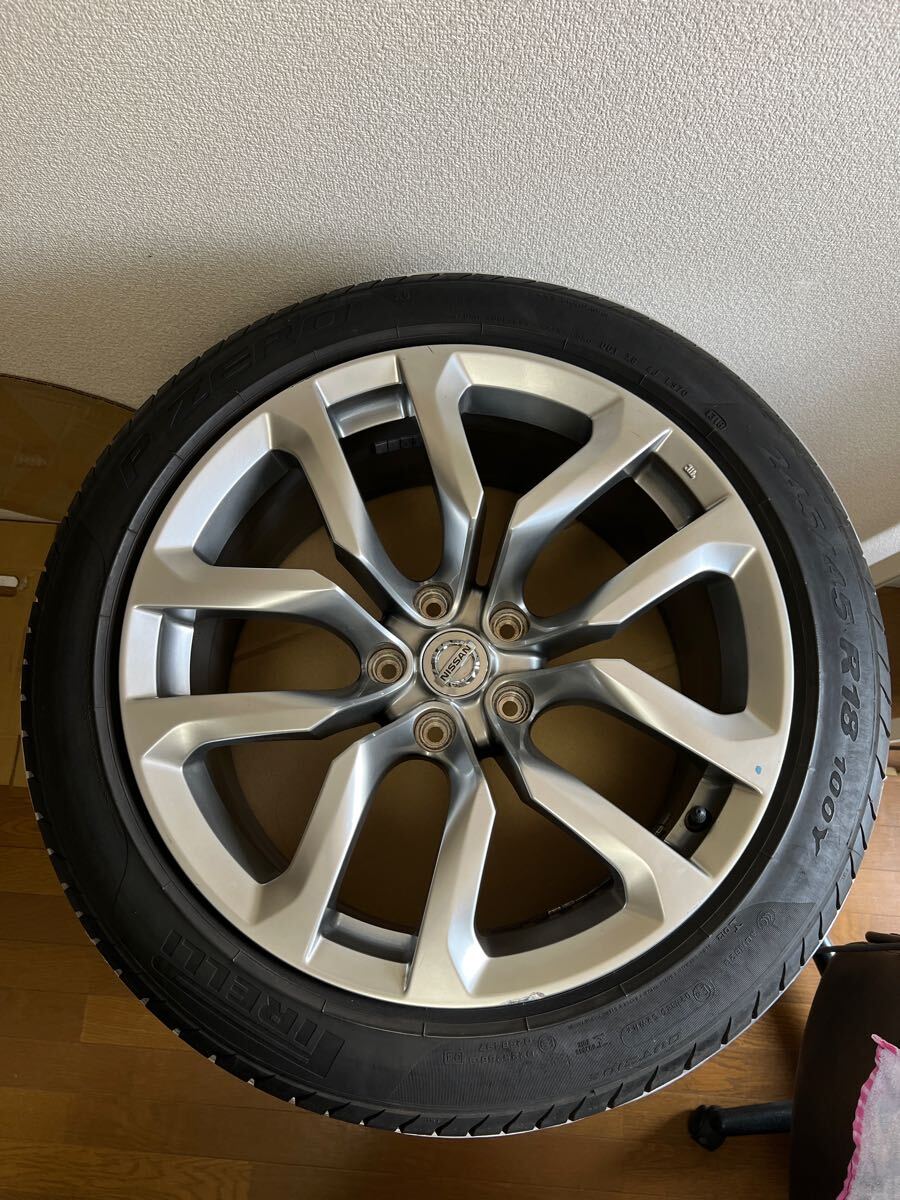 Yahoo!オークション - フェアレディZ Z34 4本【日産純正】+タイヤホイ...