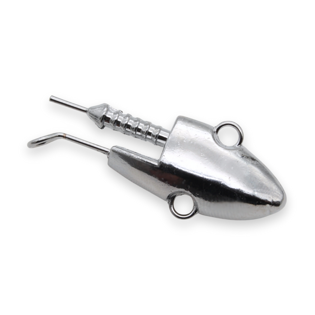 Yahoo!オークション - バイブレーションジグヘッド シルバーメッキ仕様...