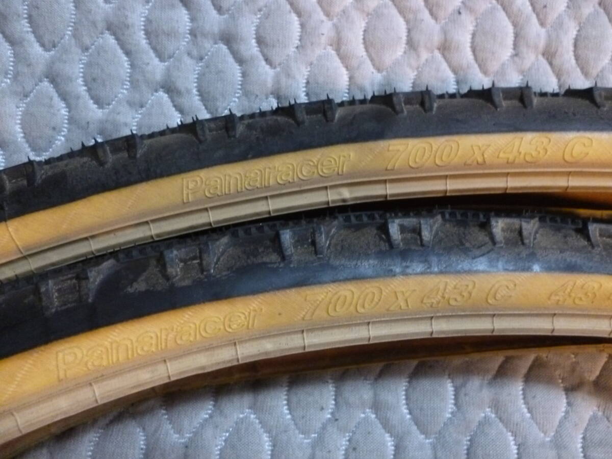 Yahoo!オークション - 軽量 ほぼ10分山 700×43c パナレーサー THE HO...