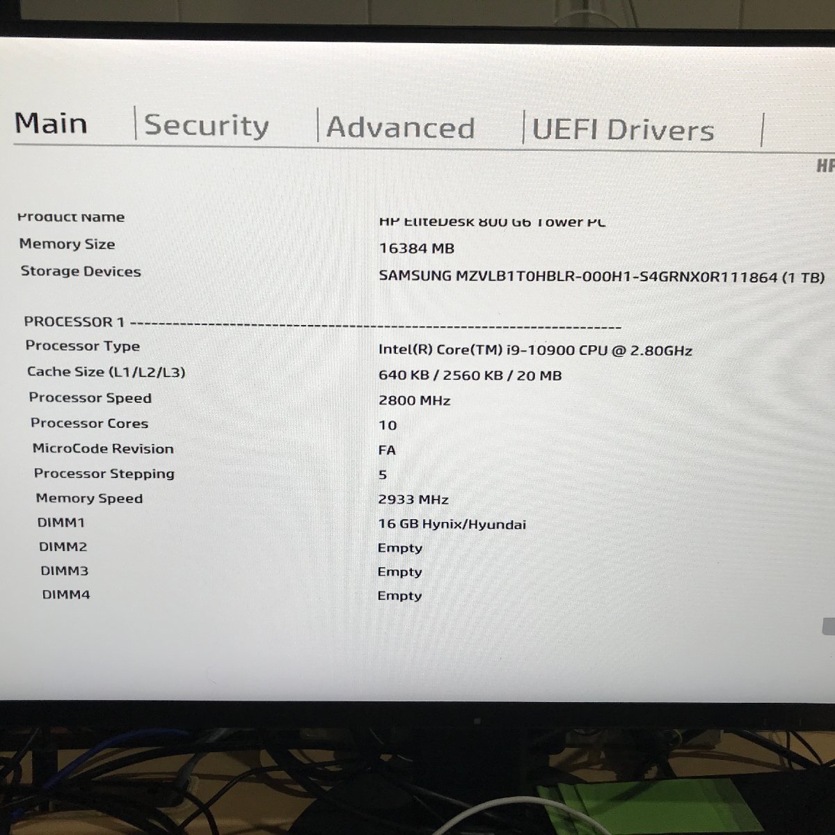 Yahoo!オークション - HP HP EliteDesk 800 G6 Tower PC Core i9 10900...
