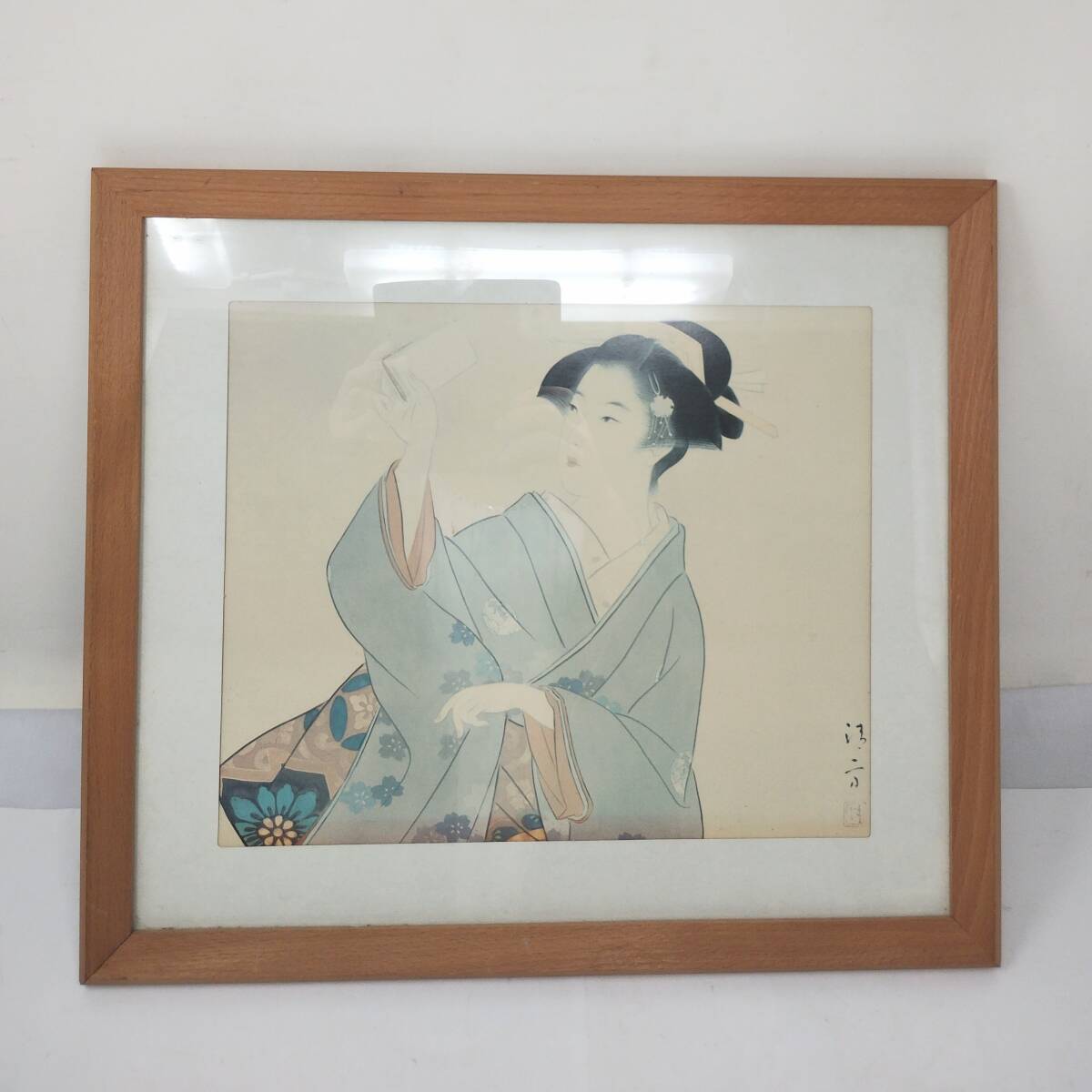 Yahoo!オークション - y410 浮世絵 日本画 鏑木清方