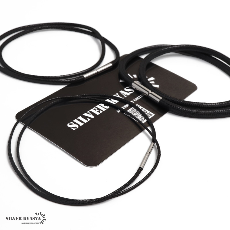 Yahoo!オークション - (幅1mm 50cm) レザーネックレス レザーチョーカ...