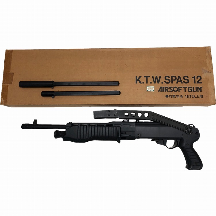 Yahoo!オークション - KTW SPAS スパス12 メタルストック エアコッキ...