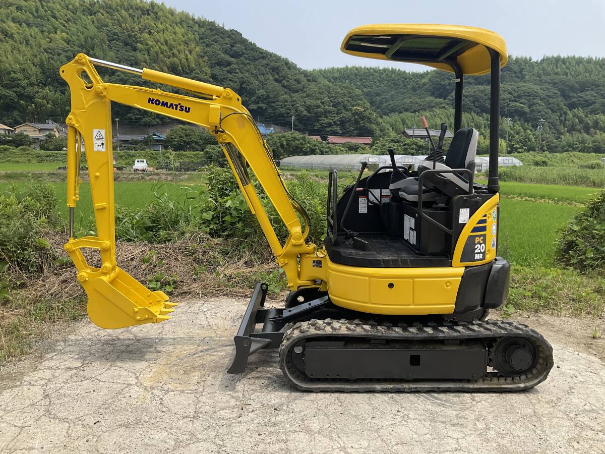 Yahoo!オークション - コマツ PC20MR-2 1548時間 倍速 ロングアーム