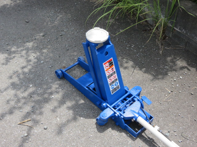 Yahoo!オークション - 低床 エアージャッキ 長崎ジャッキNLA-201R 整備...