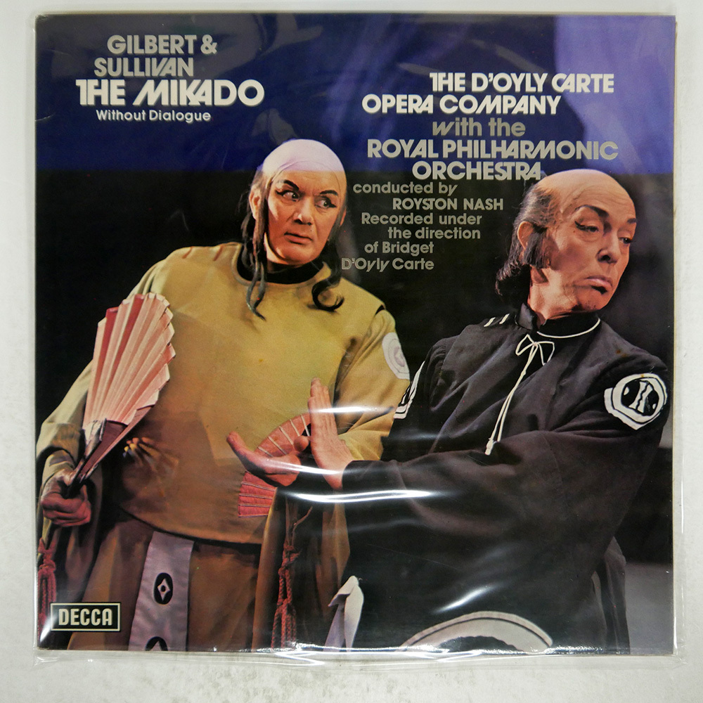 Yahoo!オークション - UK盤 GILBERT & SULLIVAN/MIKADO/DECCA SKL51589...