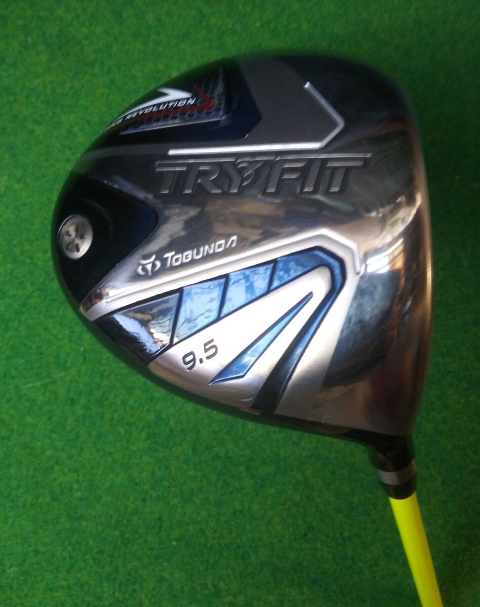 Yahoo!オークション - Togunda TRYFIT ドライバー 9.5度 アッタスパン...