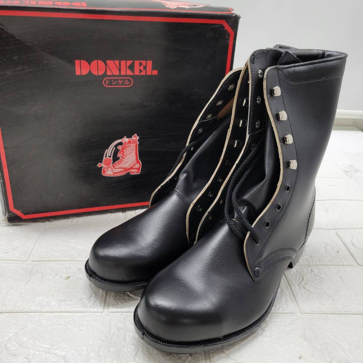 Yahoo!オークション - 【在庫処分価格】DONKEL ドンケル 革製安全靴 S...