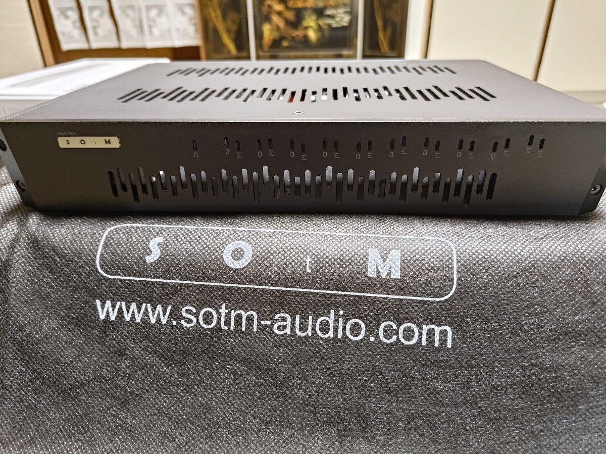 Yahoo!オークション - SOtM sNH-10G 12V リクロック対応 銀線スペシャ...