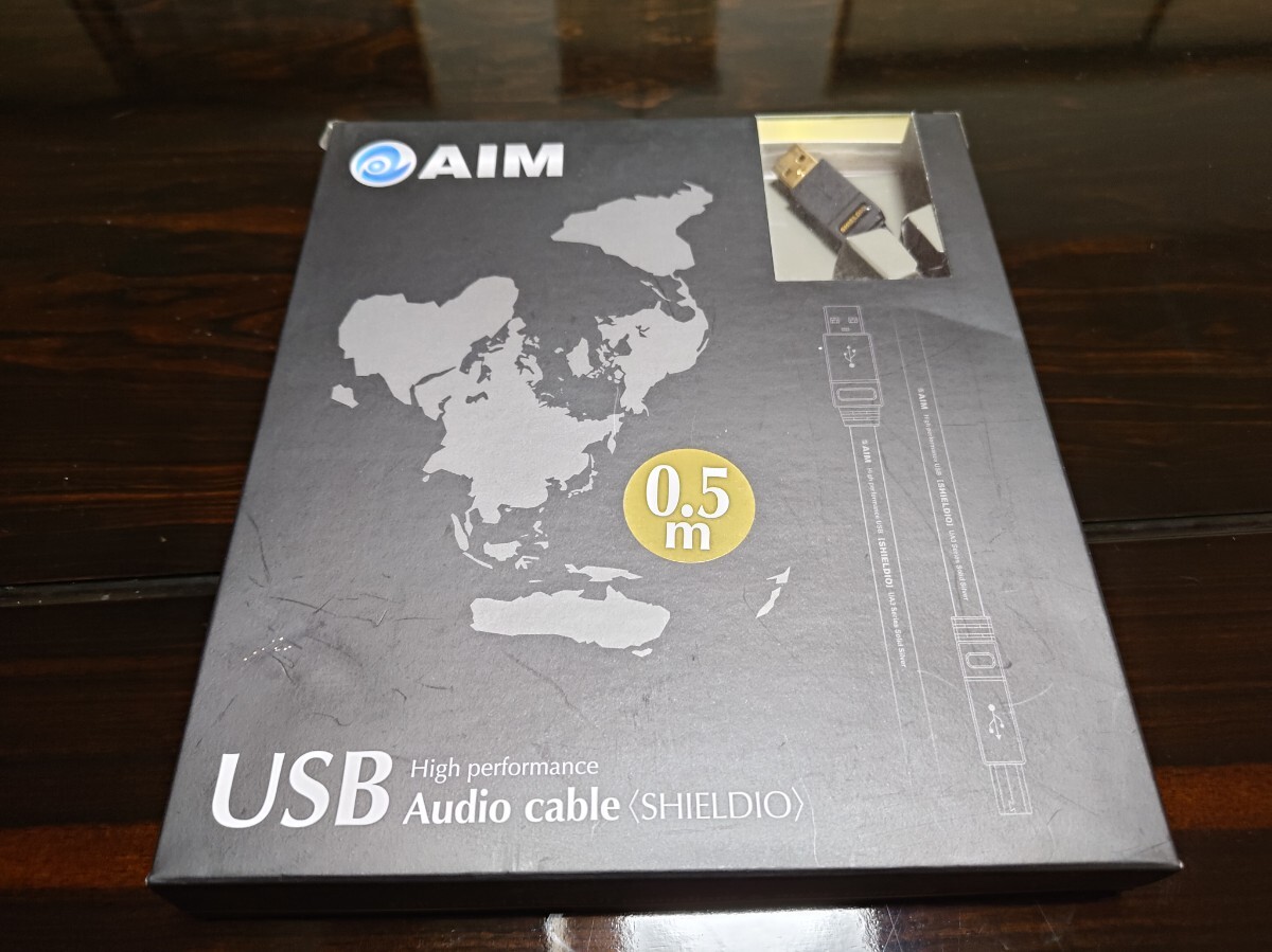 Yahoo!オークション - AIM 高音質USBケーブル UA3-R005 0.5m 中古