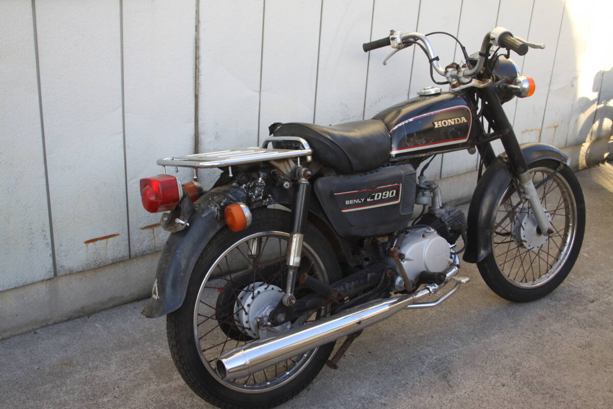 Yahoo!オークション - 夏セール ホンダ CD90 HA03 ベンリィ 書類あり ...