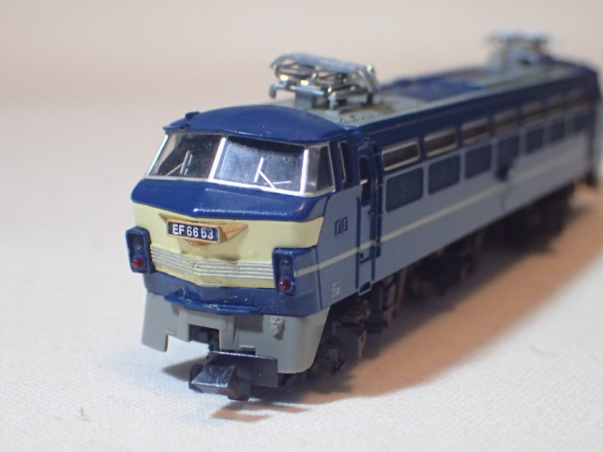 Yahoo!オークション - TOMIX EF66 1両 ライト点灯 EF66-53 Nゲージ 電...