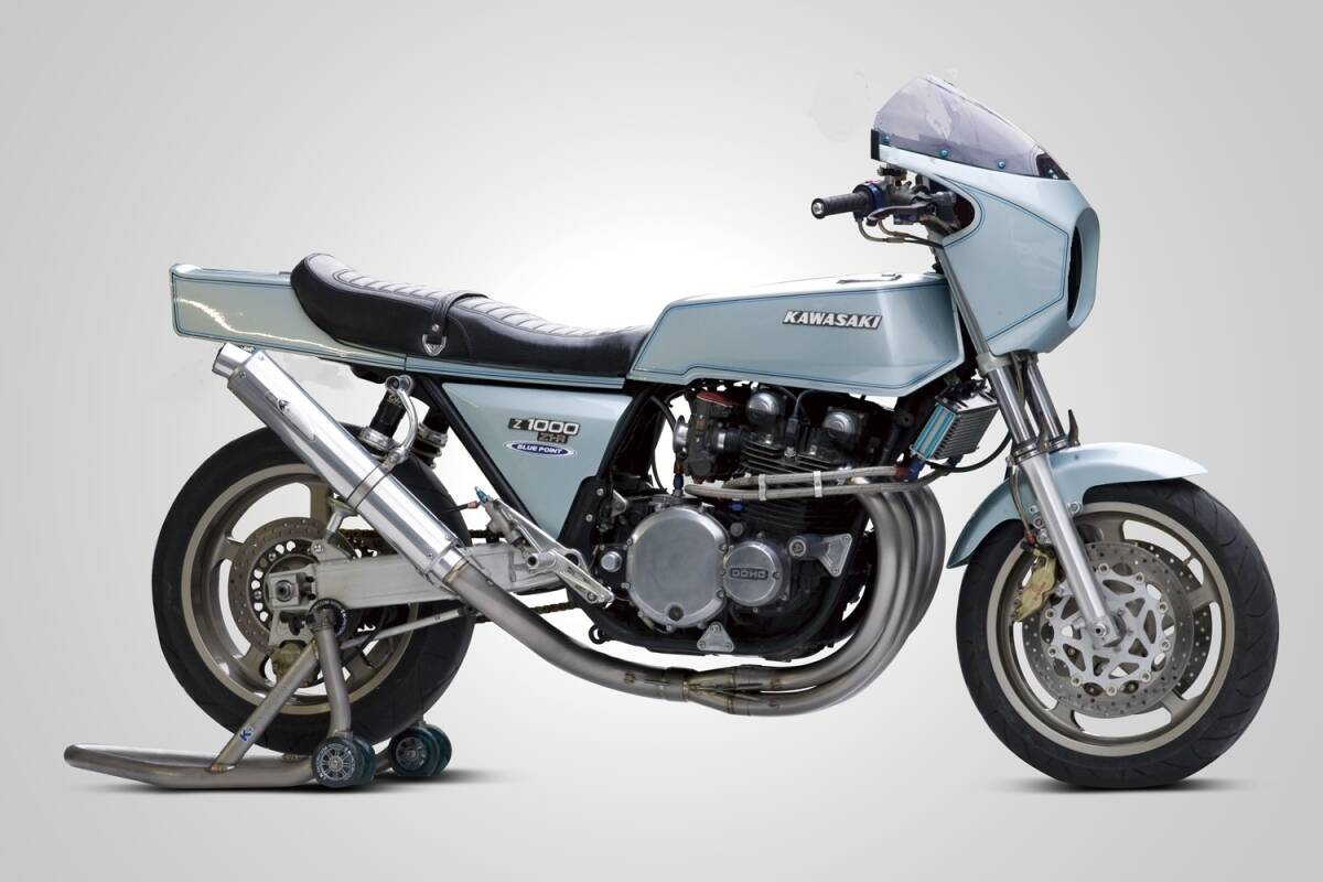 Yahoo!オークション - Z1 Z2 Kファクトリーフルチタンエキゾースト＆リ...