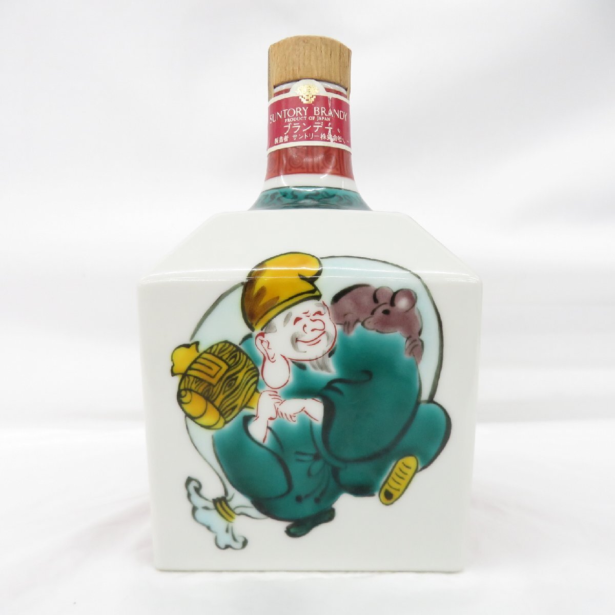 Yahoo!オークション - 【未開栓】SUNTORY サントリー 九谷焼 鼠に大黒 ...