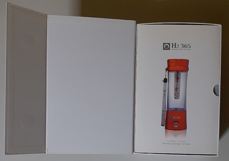 Yahoo!オークション - 6230 未使用 ポータブル高濃度水素水製造器 H2 3...