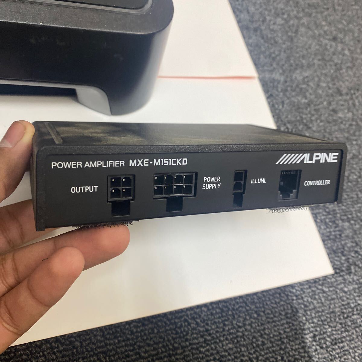 Yahoo!オークション - 動作OK ALPINE/アルパイン SWE-1500ウーファー ...