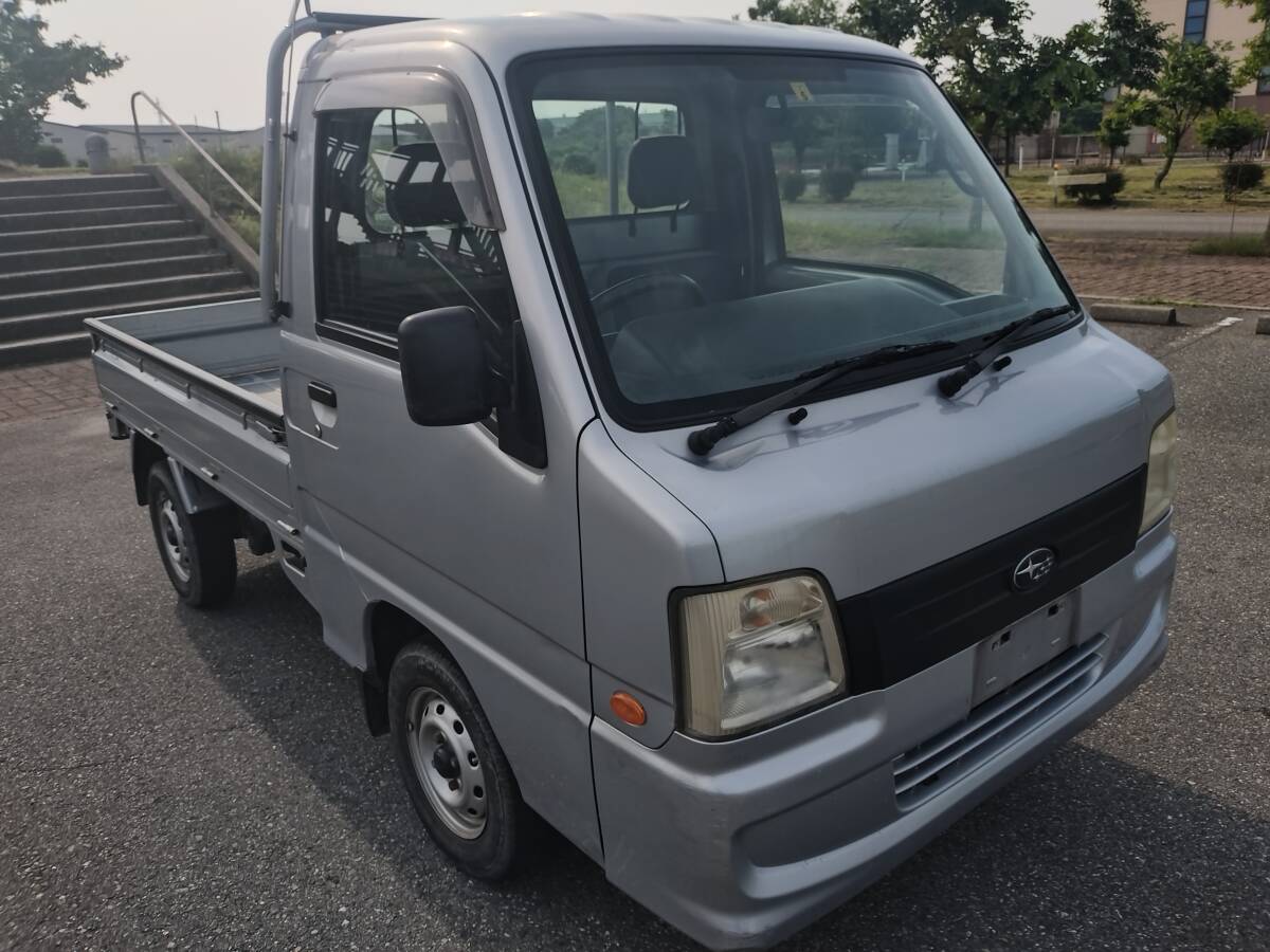 Yahoo!オークション - サンバートラックTC 4WD 5速マニュアル パワース...