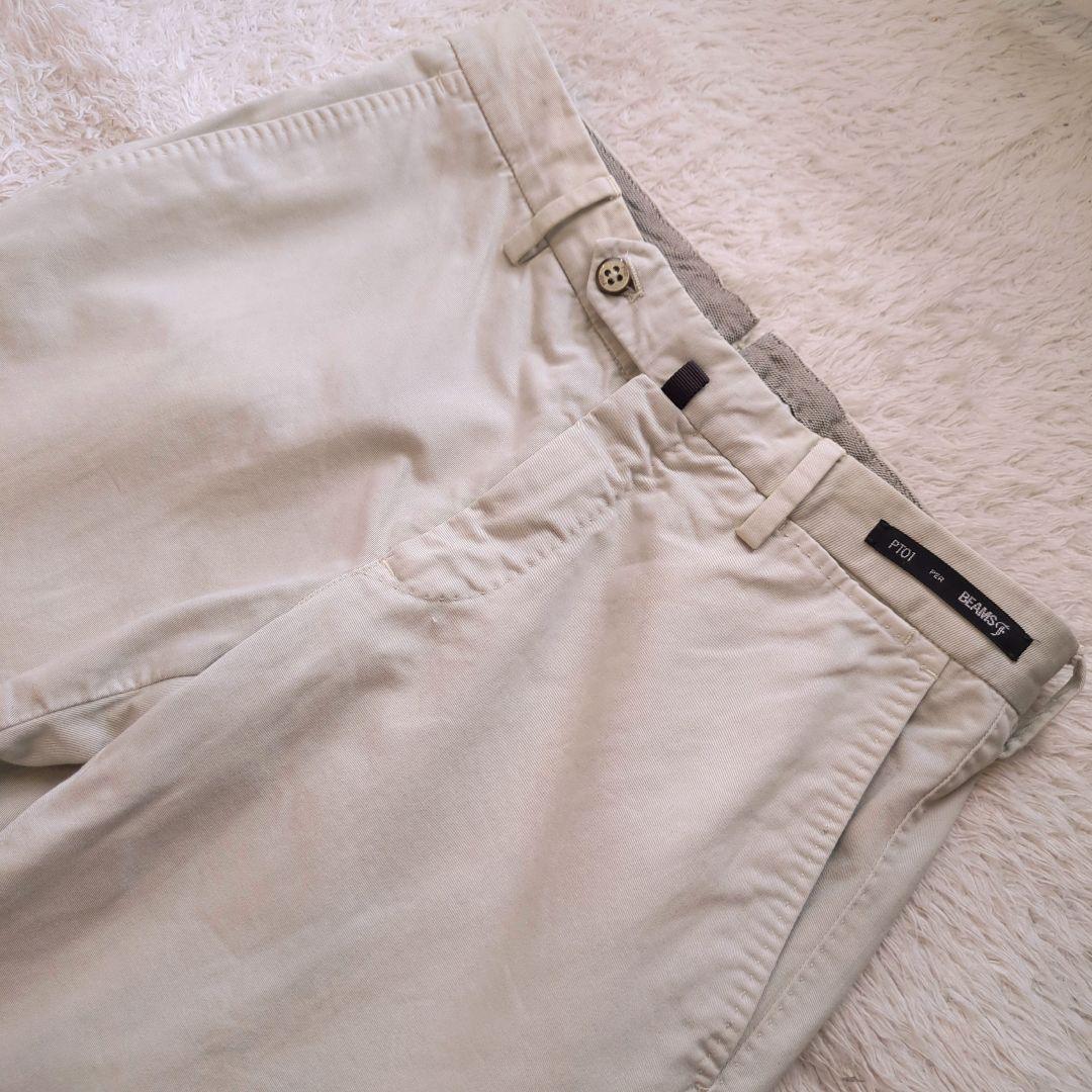 Yahoo!オークション - 美品 PT01 BEAMS 別注 コラボ 44 ベージュ シェ...