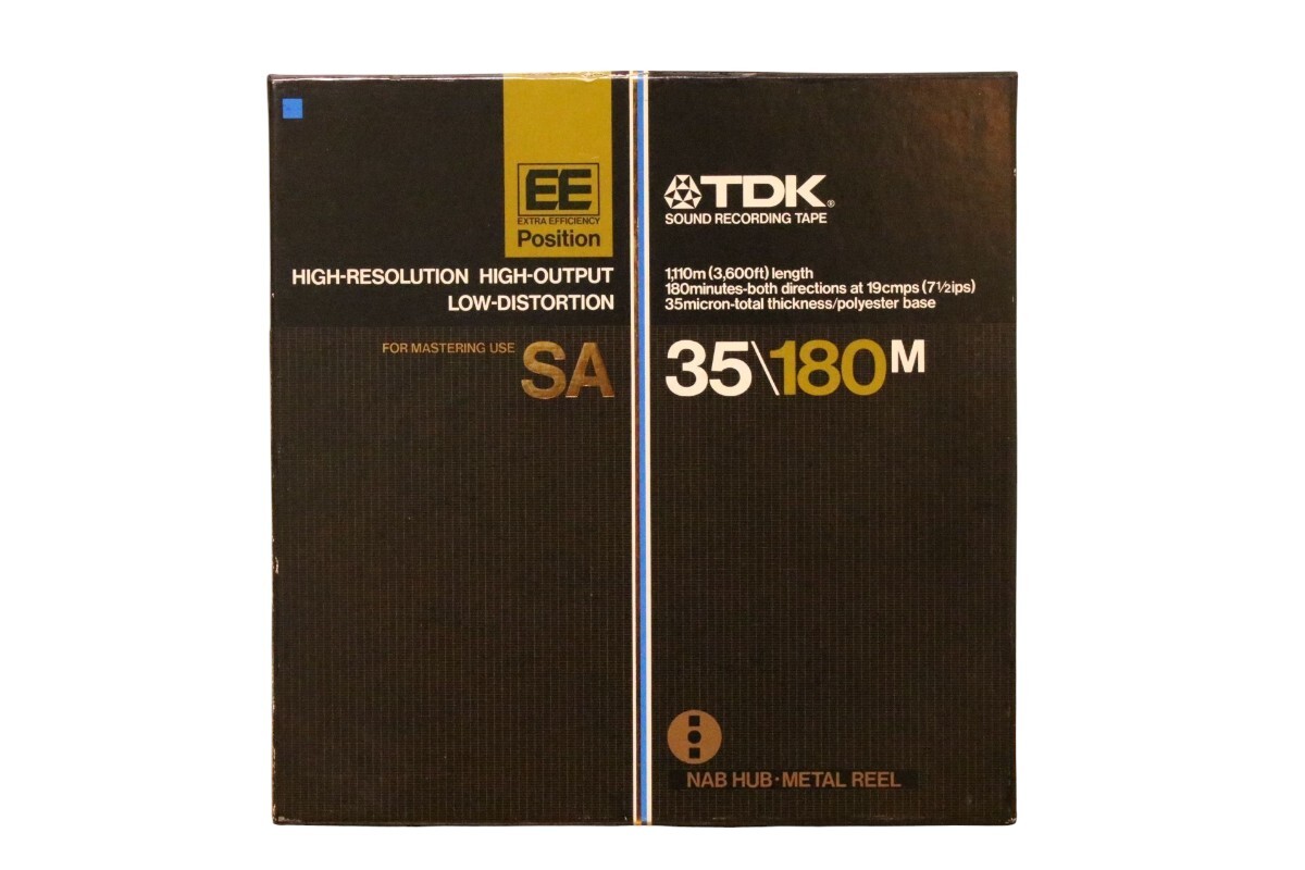 Yahoo!オークション - TDK 10号オープンリールテープ SA 35/180M EE Po...