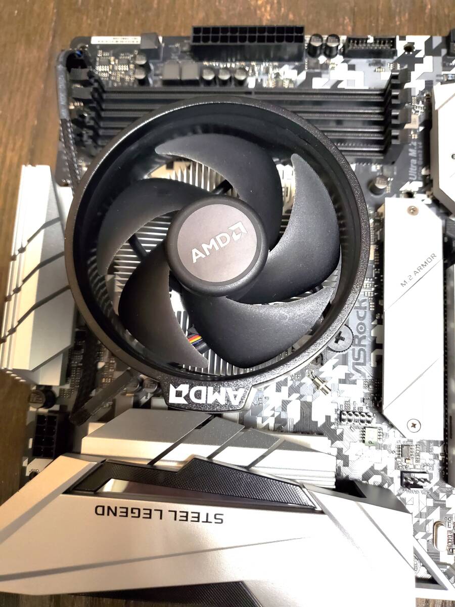 Yahoo!オークション - マザーボード（B450 Steel Legen...