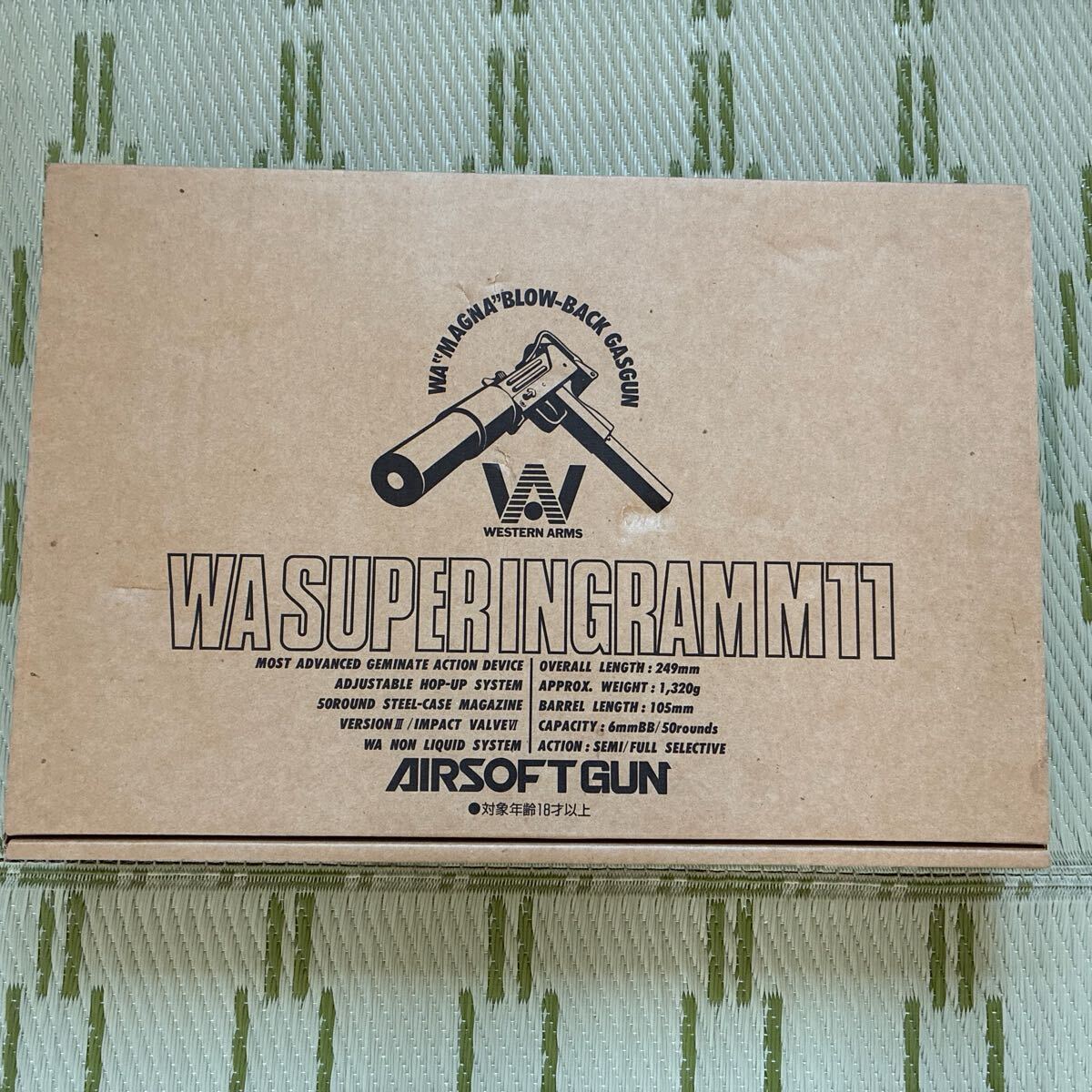 Yahoo!オークション - WA スーパーイングラムM11 ガスブローバック フ...