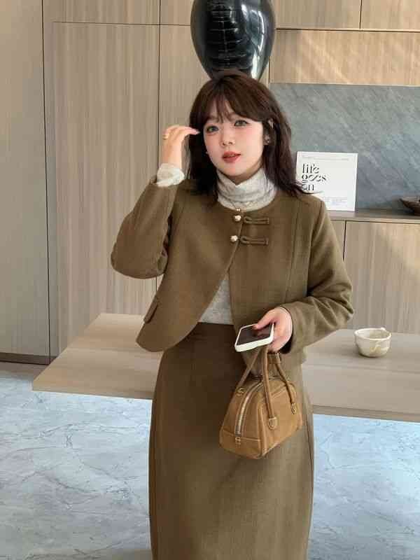 Yahoo!オークション - 2L～6L大きいサイズ 暖かい中綿ジャケットコート...