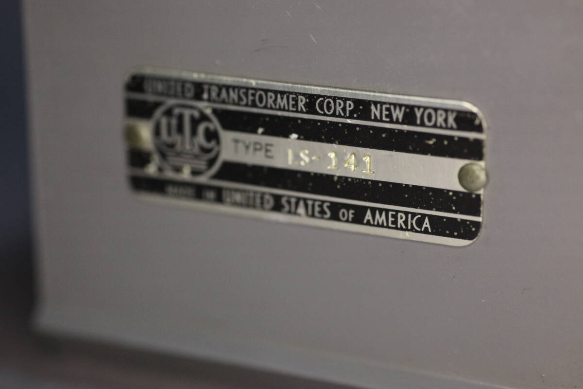 Yahoo!オークション - UTC LS-141 500/600 ohms ×3 トランス 1個