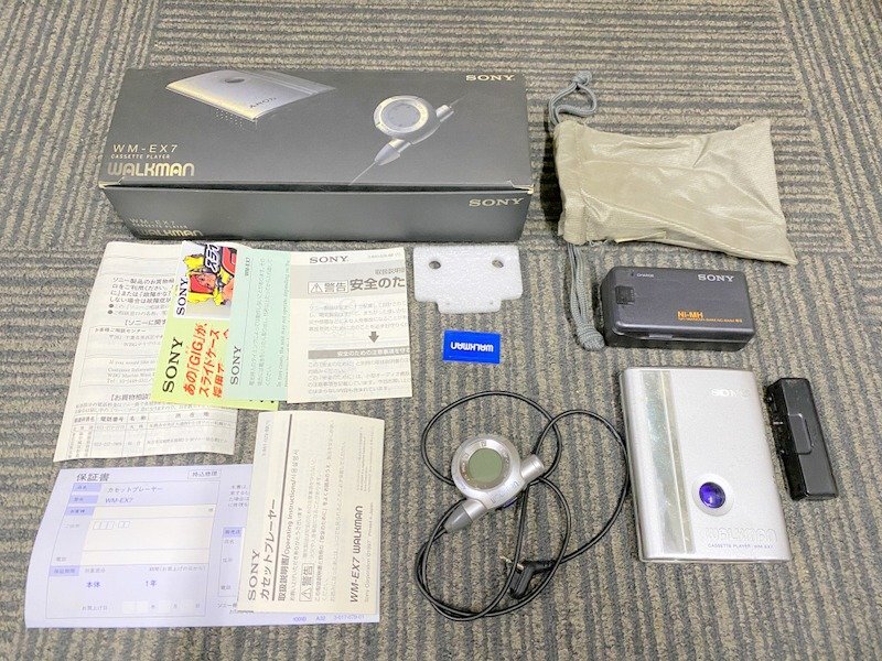 Yahoo!オークション - 【通電動作未確認】SONY WALKMAN WM-EX7 カセッ...