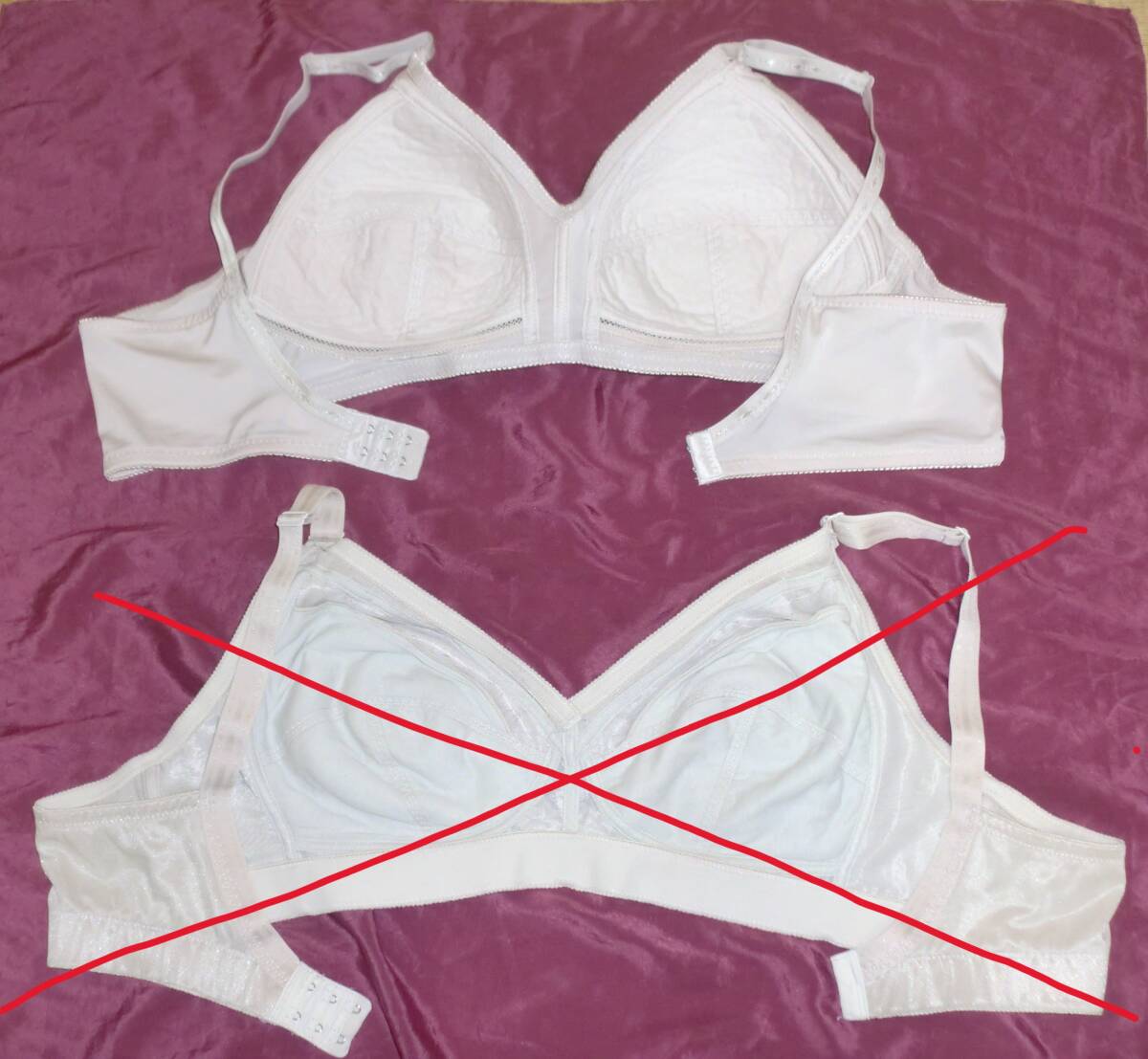 Yahoo!オークション - 未使用 アンダー大きいサイズ B105 ノンワイヤー...