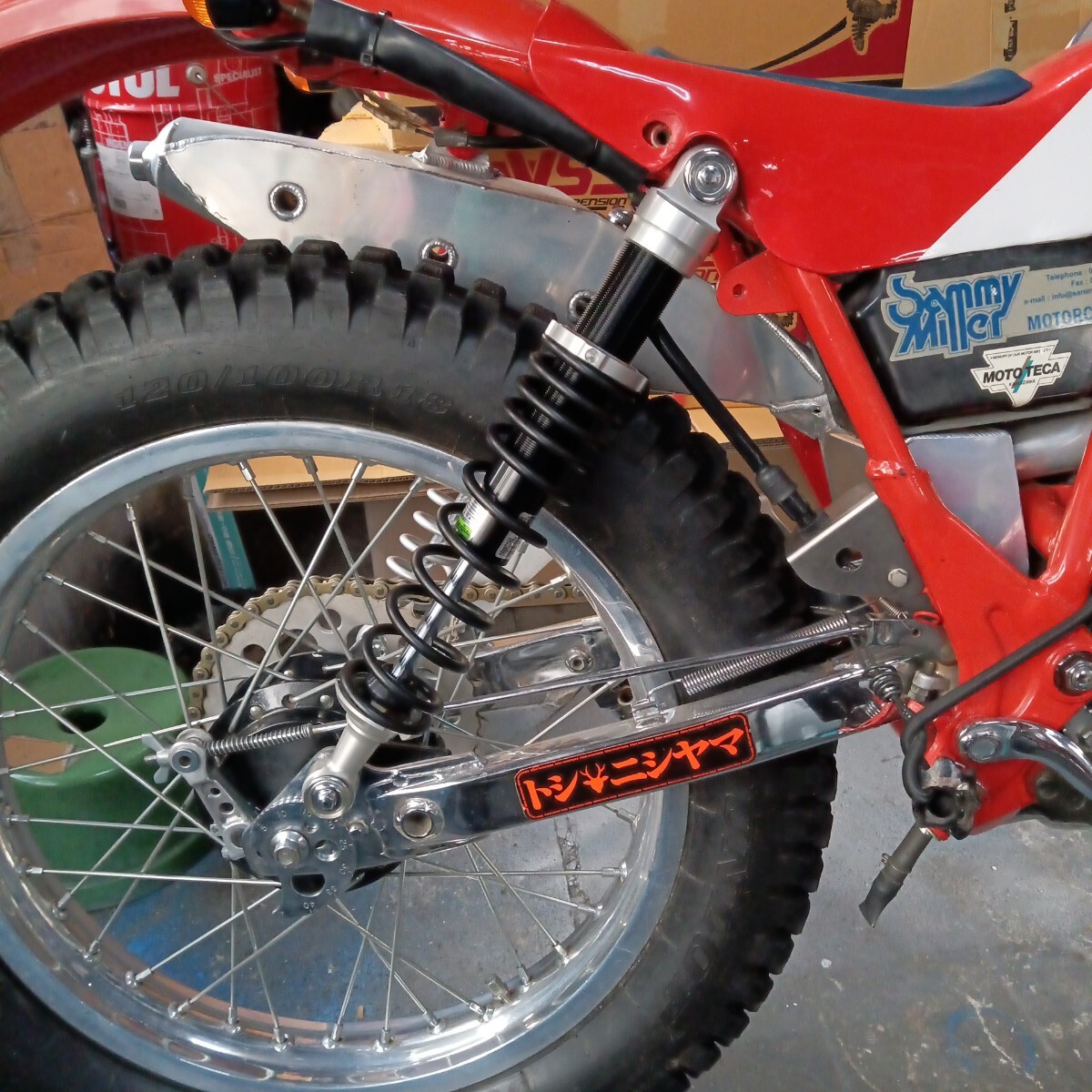 Yahoo!オークション - TL125・TLR200用 地上最強・YSSリ...