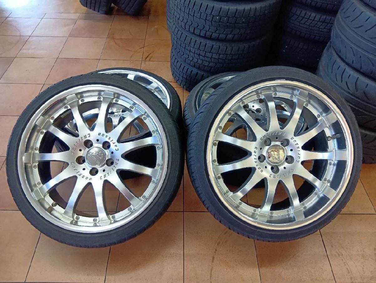 Yahoo!オークション - カールソン1/11RS/NK20インチ4本セット 8.5/9.5J...