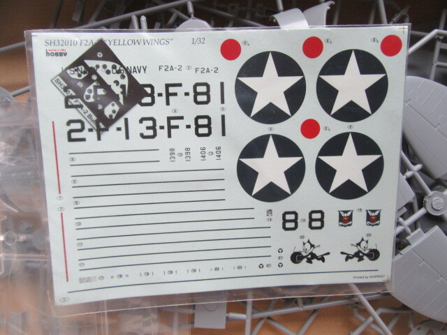 Yahoo!オークション - スペシャルホビー1/32 ブリュスター F2A-2 バッ...