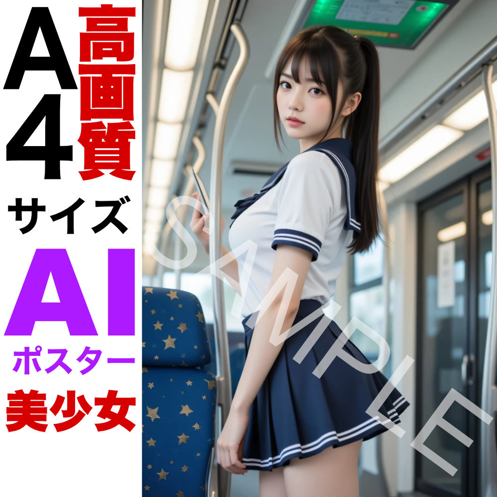 Yahoo!オークション - A155 A4ポスター AI美女 アートポスター コスプ...
