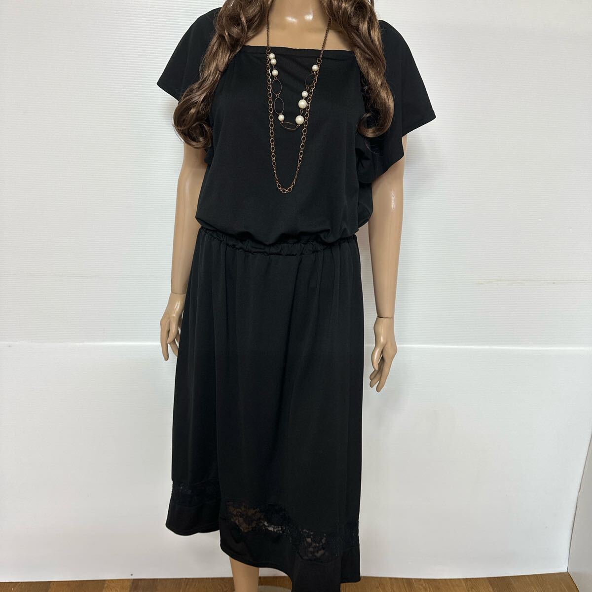 Yahoo!オークション - a2508 INGNI イング 大人気デザインロングワンピ...