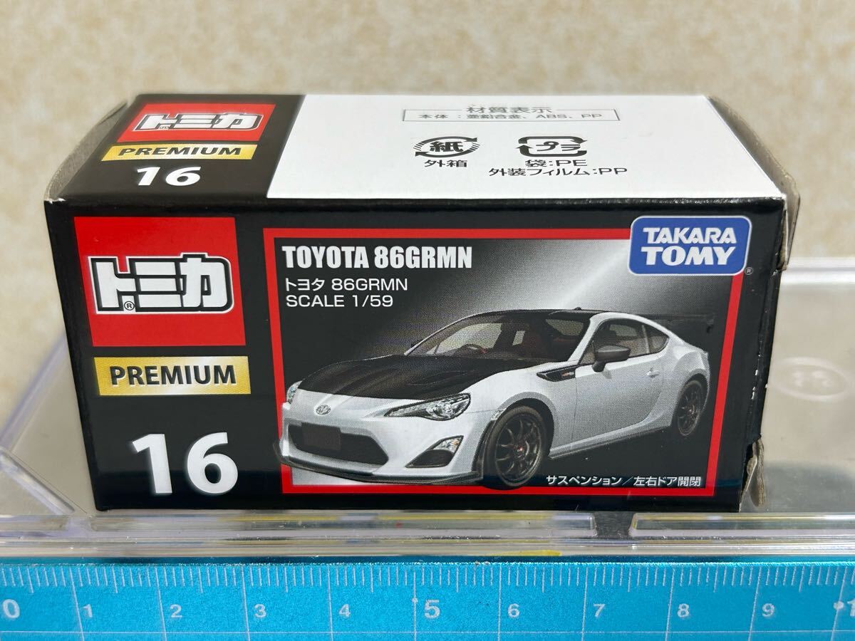 Yahoo!オークション - タカラトミー トミカプレミアム 16 トヨタ 86 GR...