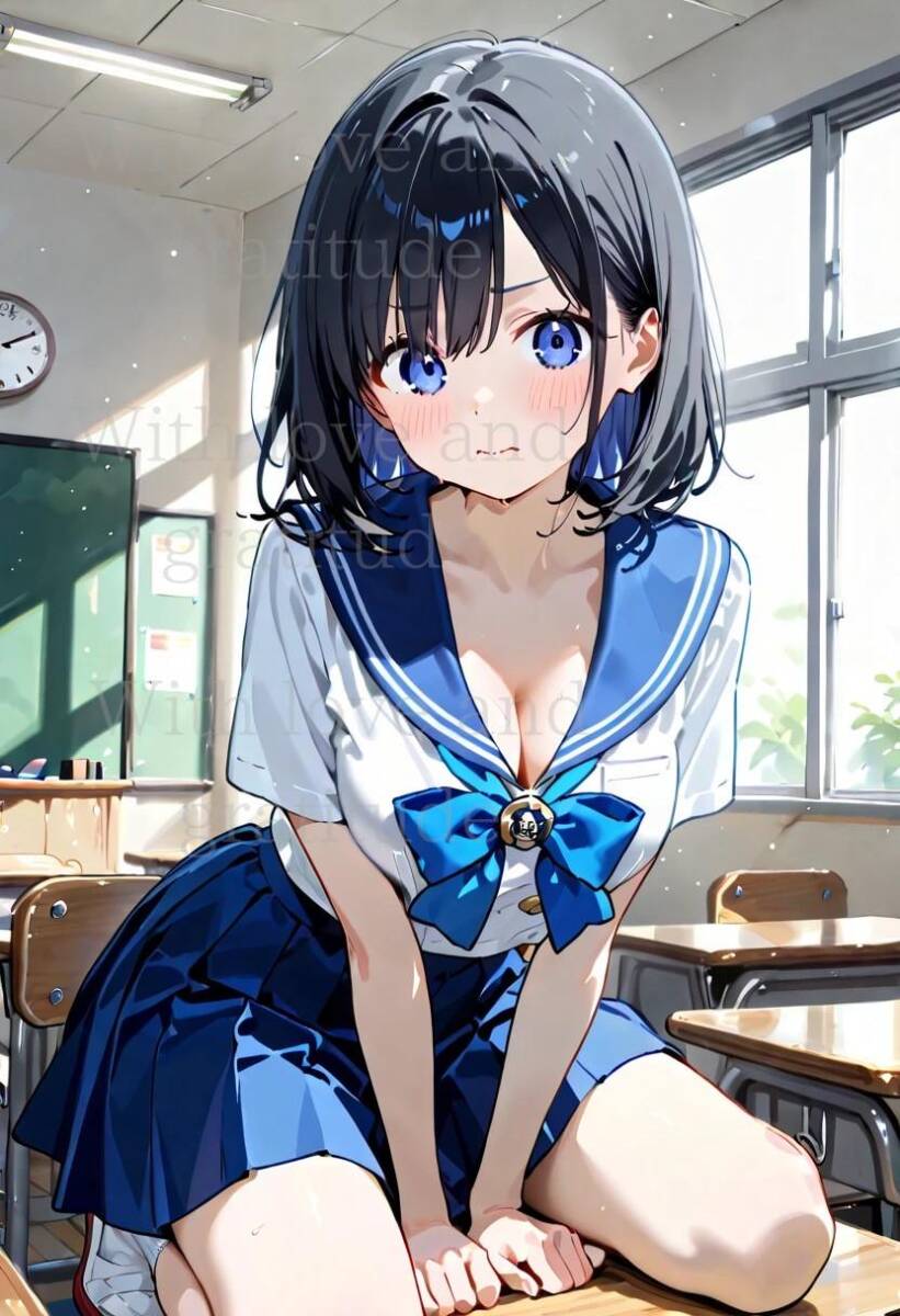 Yahoo!オークション - 一点物 パンチラ A4 美乳 制服 コスプレ ミニス...