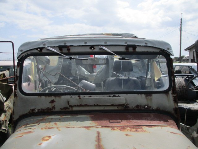 Yahoo!オークション - 三菱JEEP ジープ J54 エンジン本体ミッション付 ...