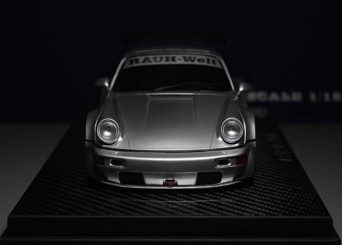 Yahoo!オークション - 超貴重な Silver 世界限定99台 TGM 1/18 ポルシ...