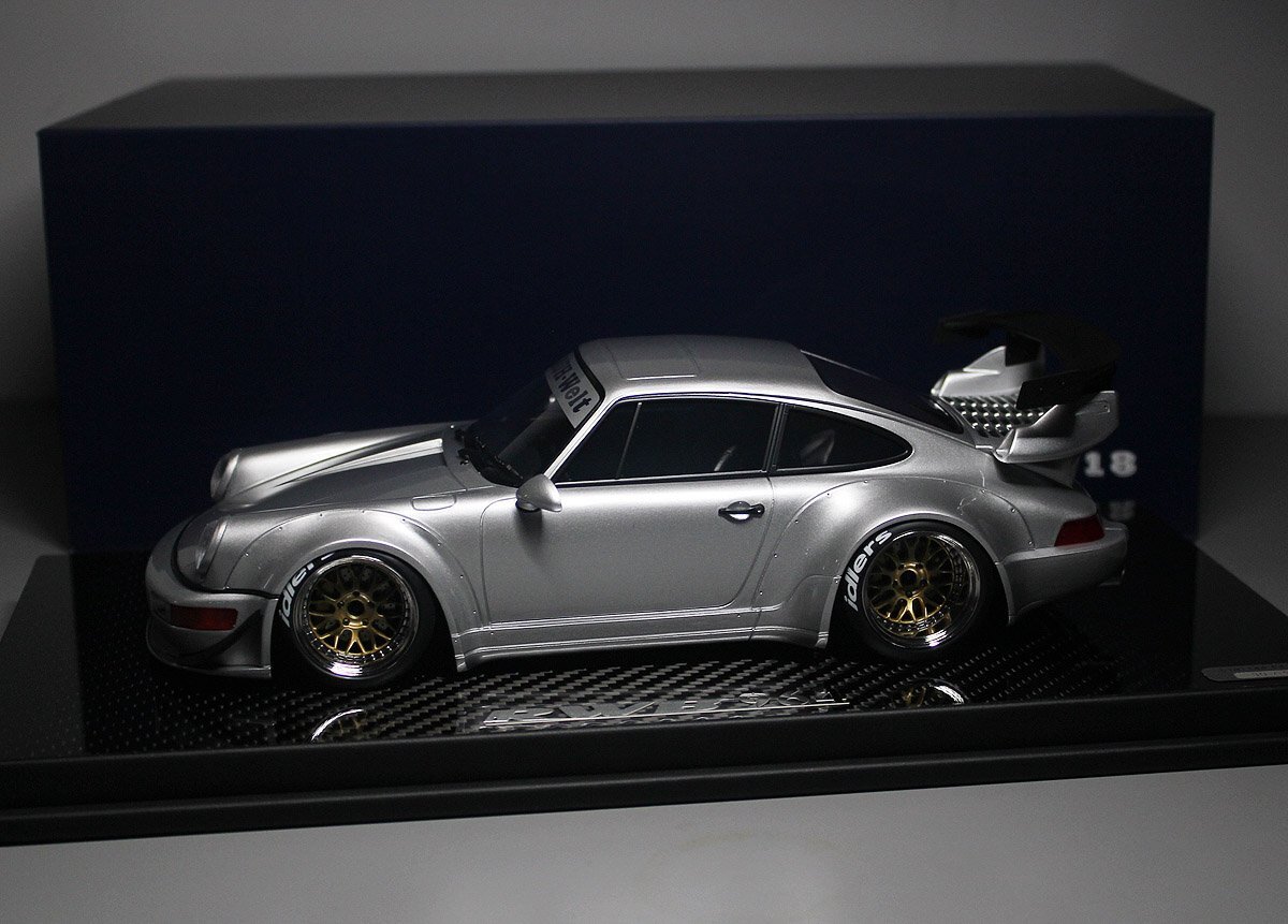 Yahoo!オークション - 超貴重な Silver 世界限定99台 TGM 1/18 ポルシ...
